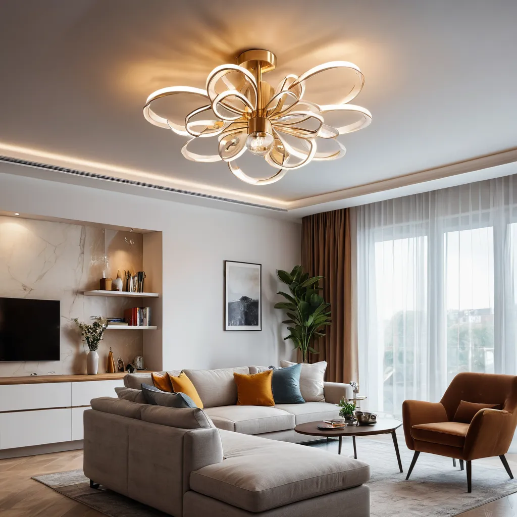 Потолочные светильники: классификация и использование