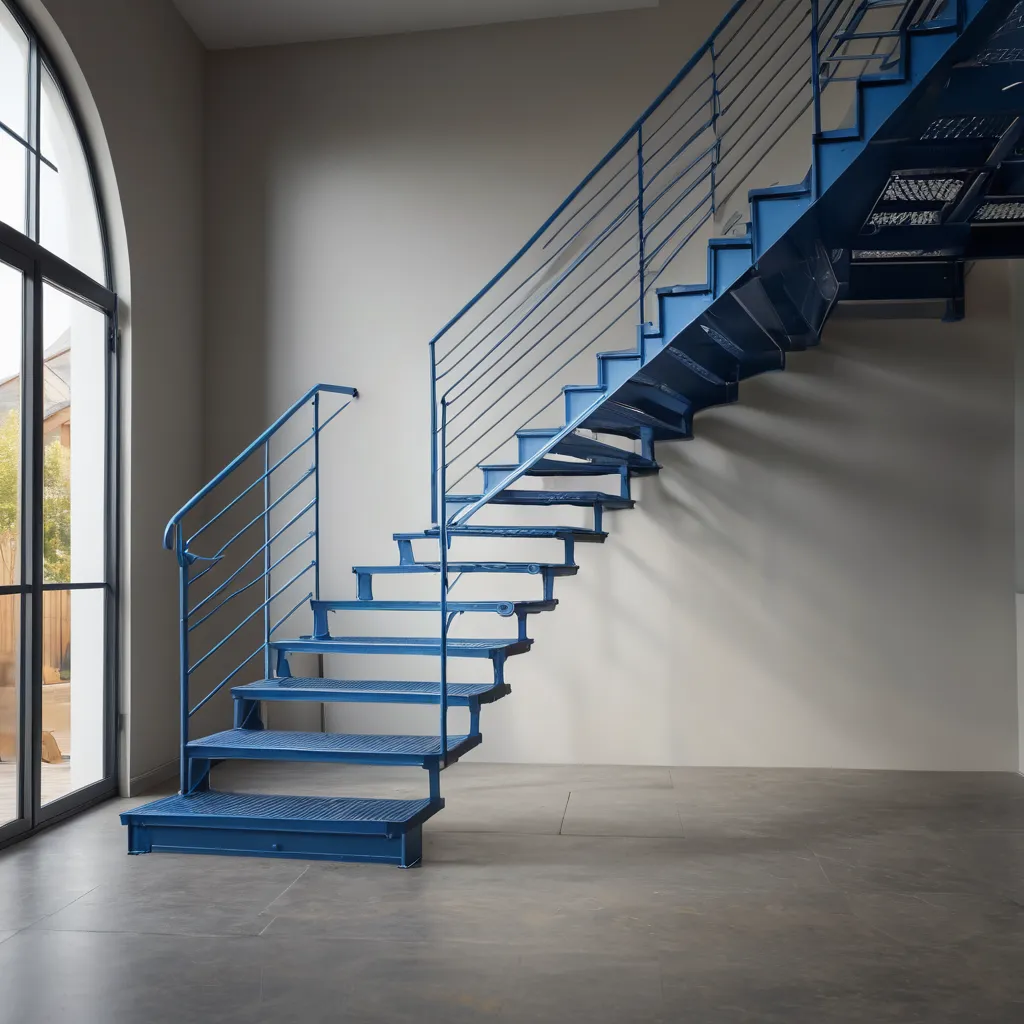 Constructing a Metal Staircase for Your Two-Story Home